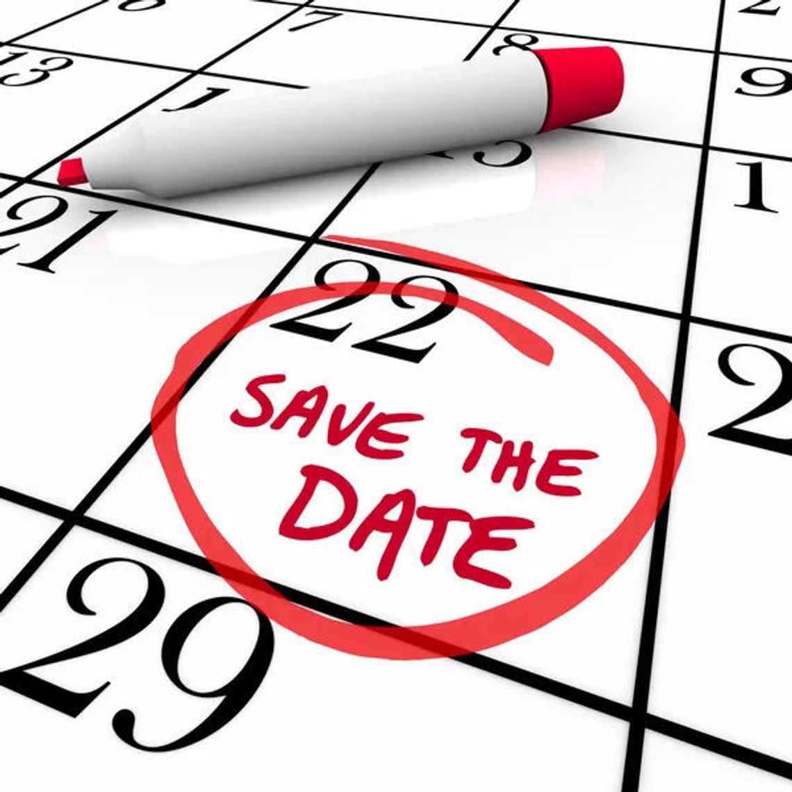 Markk your calendar